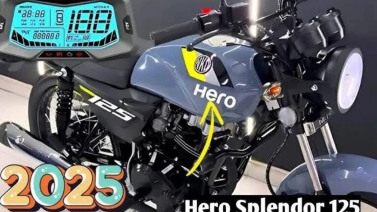 New Hero Splendor 125 Bike Comes With 90Kmpl Mileage, know The Price ...